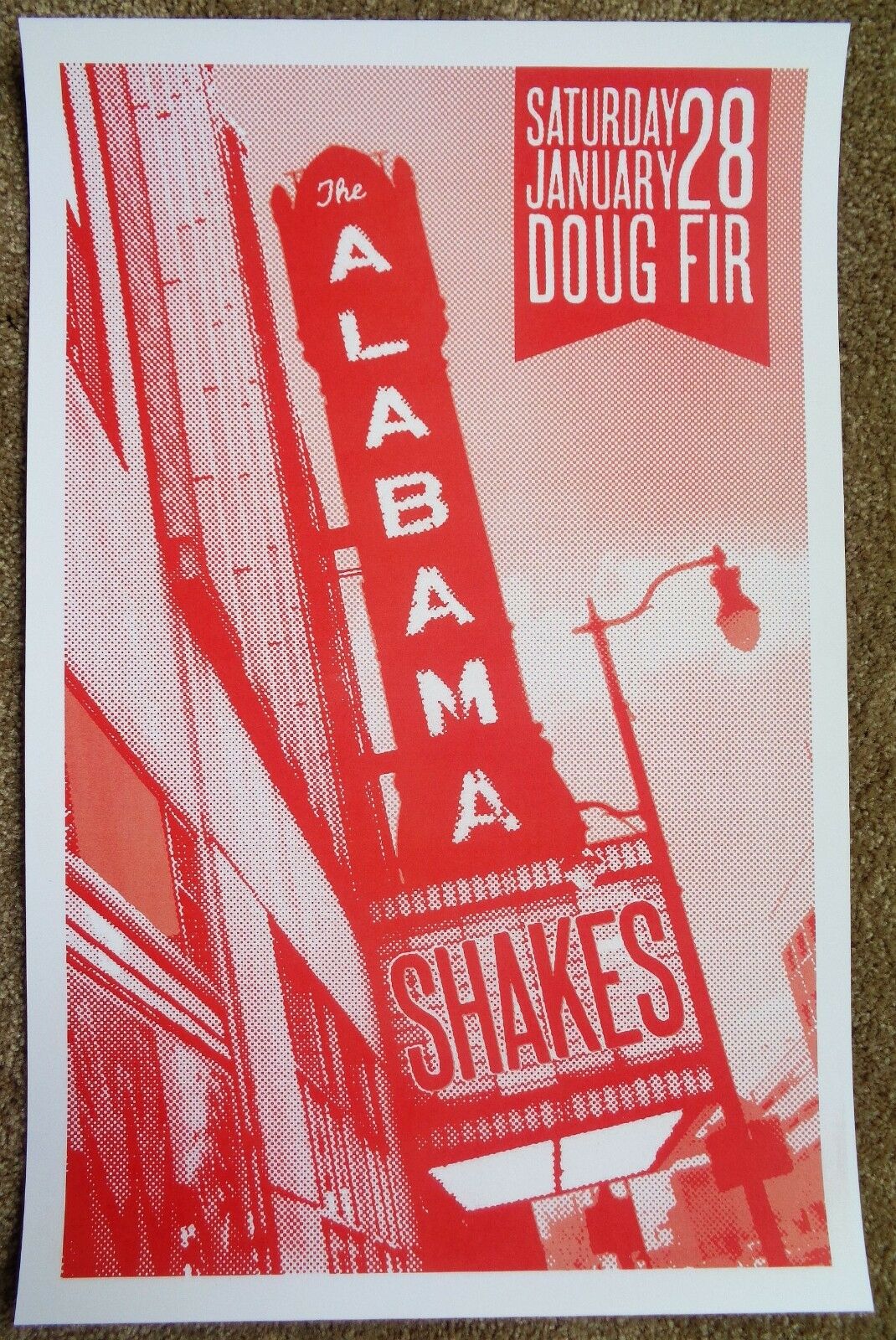 Alabama Shakes Portland 12 Unknown | PosterDrops.com